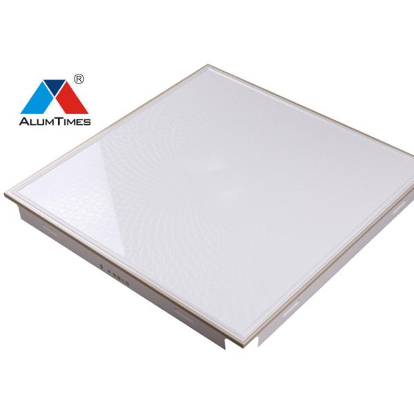 Quality Fireproof Powder Spraying 3d Drop Aluminum Ceiling Panels 300*300 for sale