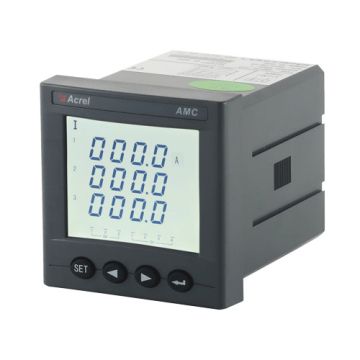 Quality LCD Display AC 1A 5A Programmable Energy Meter With Rs485 Modbus for sale