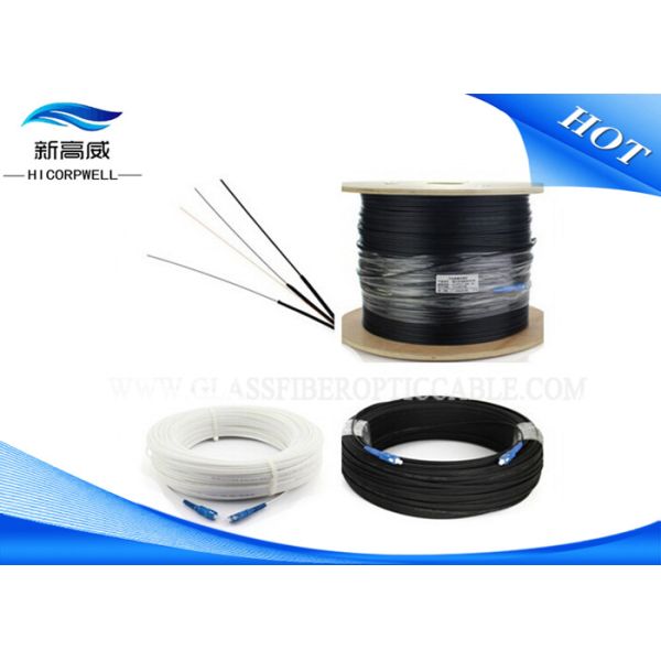 Quality 4 Core Fiber Optic Patch Cables Patch Cord PVC Low Smoke Zero Halogen Jacketed for sale