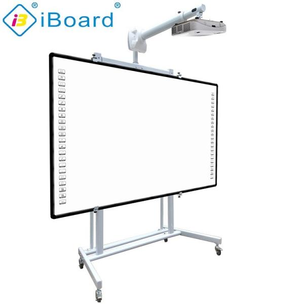 Quality 82 Inch Infrared Interactive Boards With E3 Ceramic/ Nano Surface Work With for sale