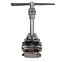 Quality LNG Stainless Steel Ball Valve Cryogenic Control Valve Anti Corrosion for sale