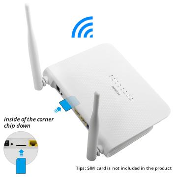 Quality Unlock Wifi 4G LTE Sim Router Cat4 2.4GHz 300mbps With Lan Port for sale