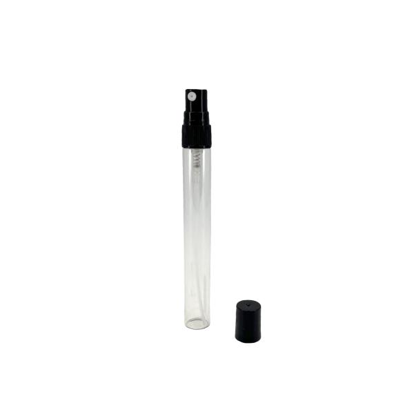 Quality Black Portable Small Glass Refillable Perfume Spray Bottle 2ml 3ml 5ml 10ml for sale
