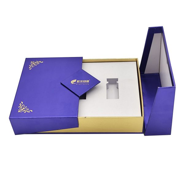 Quality Magnetic Closure Cosmetic Rigid Gift Box Cardboard Luxury Perfume Box Packaging for sale