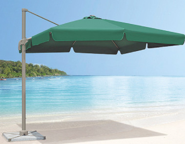 Quality Single Patio Contemporary Garden Parasols 2.5X2.5m UV Resistant for sale