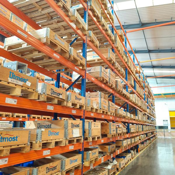 Quality Steel Storage Solutions Customized Warehouse Pallet Rack With Adjustable Depth for sale