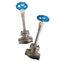 Quality ISO CE Cryogenic 304 316 PN40 Socket Weld Globe Valve For LNG for sale