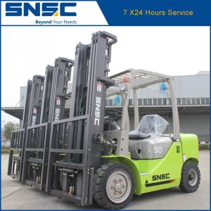 Quality Xc490 Engine Diesel Counterbalance 3000kgs Side Shifter Forklift for sale
