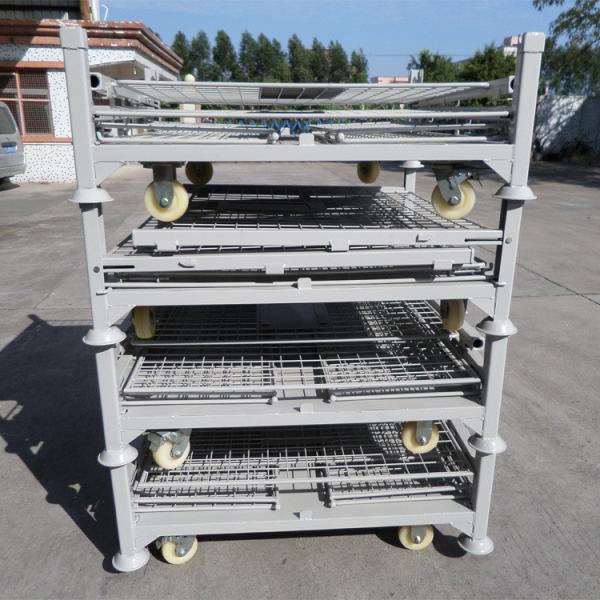 Quality Customized Steel Logistics Cage Fodable Turnover Cage Galvanized for sale