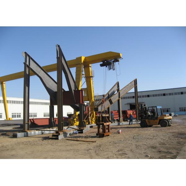 Quality Indian Strong Structural Steel , Bracing Platform Heavy Steel Construction for sale
