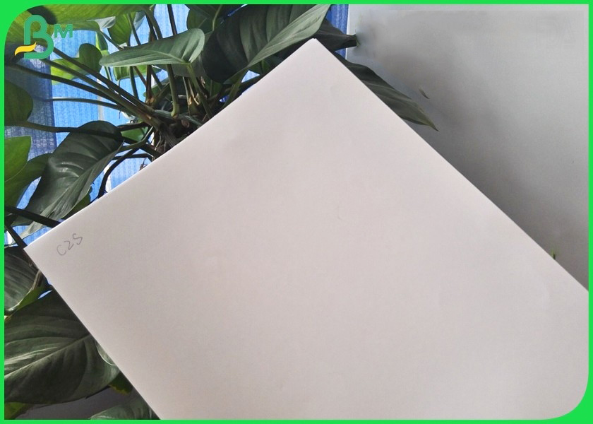 2 Side Gloss Coated 300gsm Art White Paper For Paper Bags