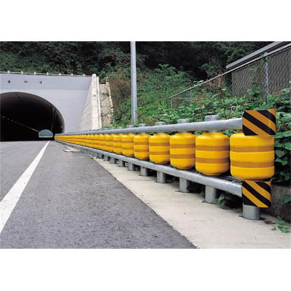 Quality Highway Safety Rolling Guardrail Barrier Crash Barrier Eva Rolling Barrels for sale