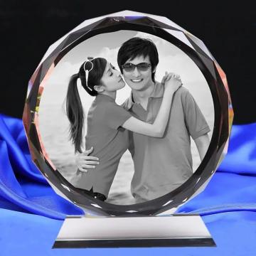Quality LK-IS-3DA 100000h Laser Lifetime Mini 3D Green Photo Crystal Glass Block for sale