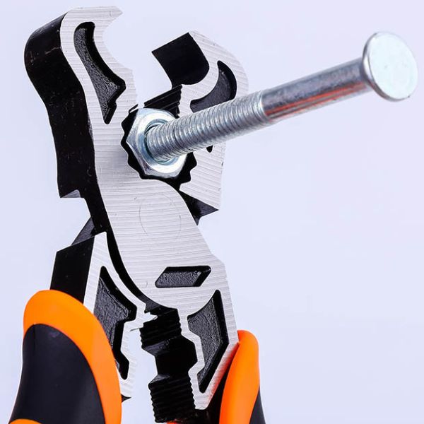 Quality Carpentry Polished Multifunctional Pliers Heavy Duty Combination Side Cutter for sale