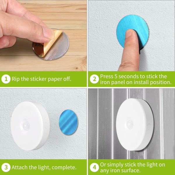 Quality 700mAH 10ft -16ft Distance USB Rechargeable Motion Sensor Light for sale