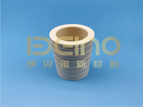Quality Alumina Ceramic Pipe Abrasion Resistant Ceramic Lined Tube for sale