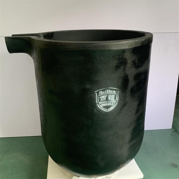 Quality Customized Zinc Melting Crucible Round Shape Excellent Corrosion Resistant for sale