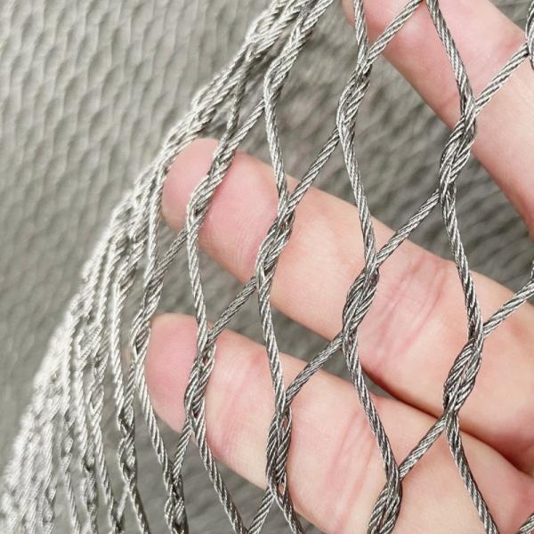 Quality Stainless Steel Wire Rope Mesh For Marine Application for sale