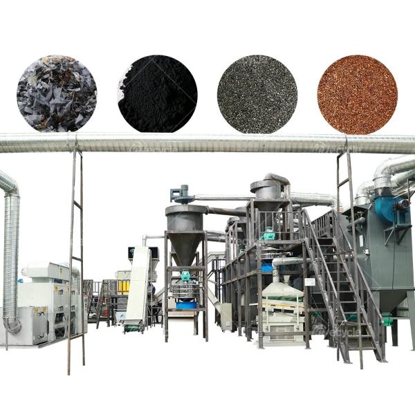 Quality Mobile Battery Recycling Plant with Advanced Lithium Battery Separation for sale