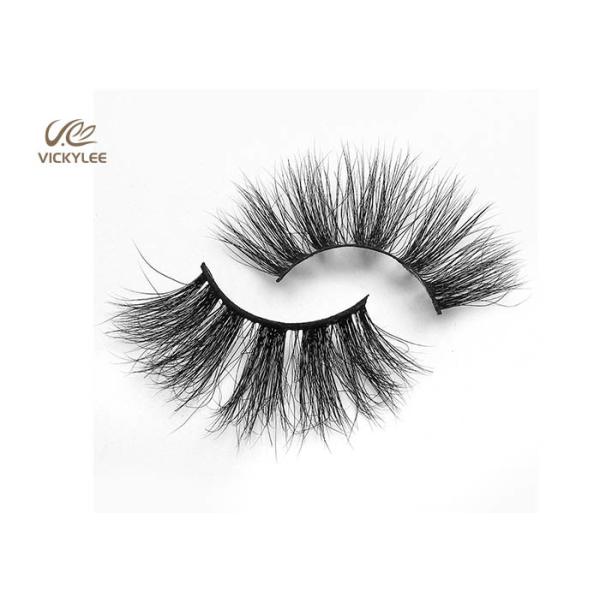 Quality Handcrafted Cotton Stalk 25MM 5D Eyelash Extensions for sale