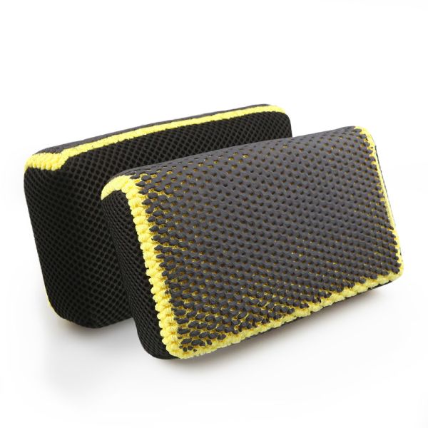 Quality Square Yellow Clay Block For Auto Detailing Remove Contaminants Without Lub for sale