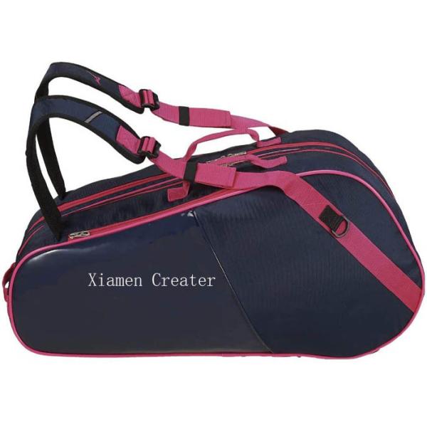 Quality Large Capacity Sports Badminton Racket Bag With Shoe Compartment for sale