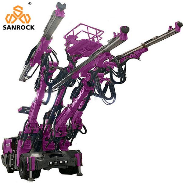 Quality Tunnel Excavation Rock Drilling Rig Mining Equipment Jumbo Underground Drilling for sale