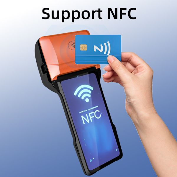 Quality Bluetooth Handheld POS Billing Machine Android 14 Portable Billing POS Machine 6 for sale