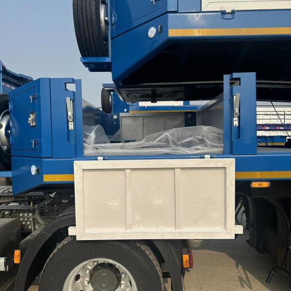 Quality 20ft 40ft 2 Axles 3Axles Extendable Lowbed Lowboy Flatbed Semi Trailer Truck for for sale
