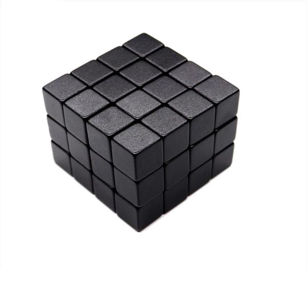 Quality Customized Round Neodymium Magnets Temp Resistant Black Coating for sale