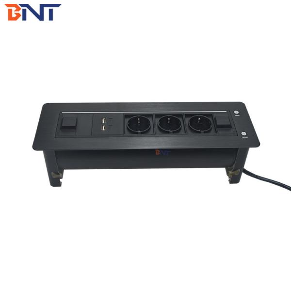 Quality Electric Flip Up Conference Table Outlet , Meeting Table Power Socket for sale