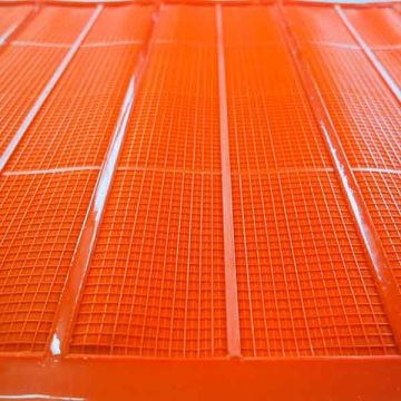 Quality High Frequency Polyurethane Fine Screen Mesh with 75micron Opening for Abrasion for sale