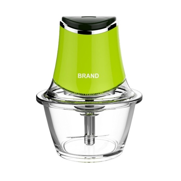 Quality Durable Powerful Mini Food Processor 300W With 1.2L Glass Bowl for sale