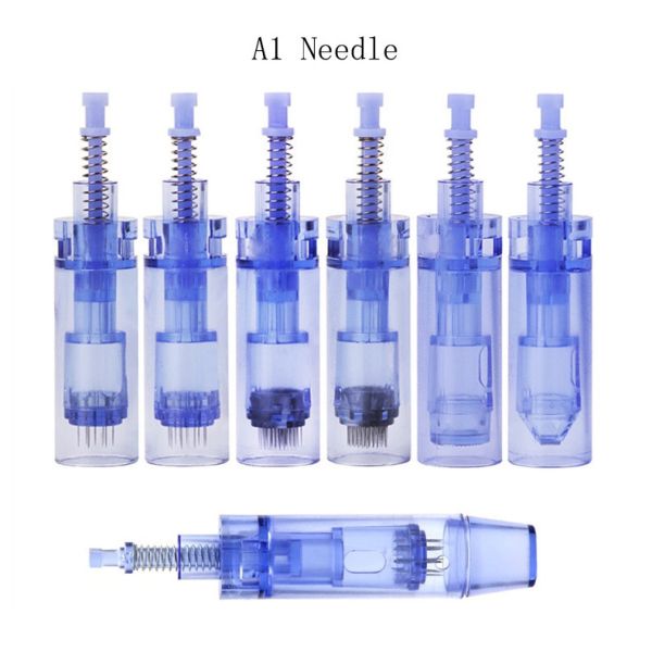 Quality Derma Rolling System with 1 3 5 7 9 12 24 36 42 Pins Nano Needle Cartridge Skin Care for sale