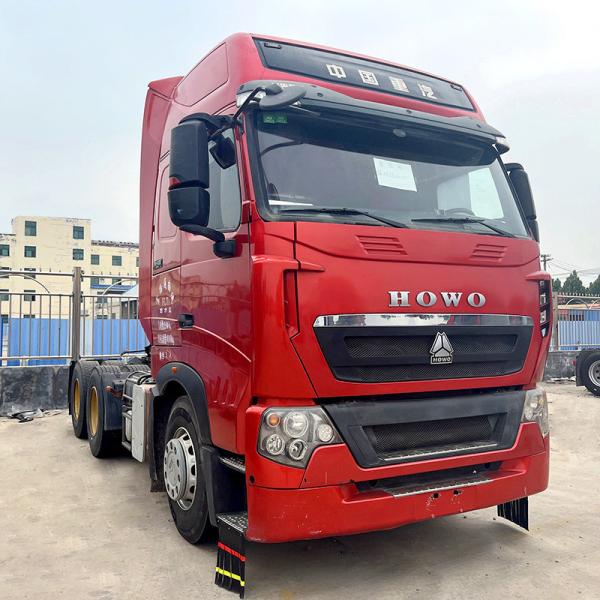 Quality Manual Transmission Used Tractor Trucks 350-540 Hp 6x4/8x4 Drive Used Tractor Trailer for sale