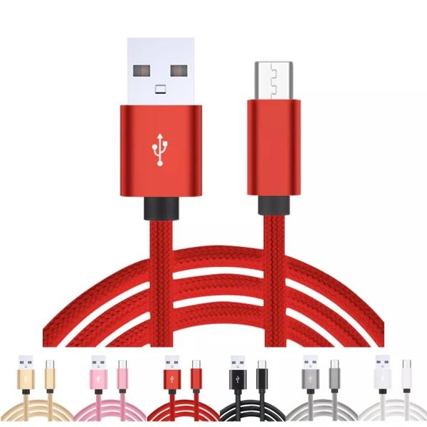 Quality 3m 10ft Micro USB V8 Cable , Flexible Mobile Phone Charging Cable for sale