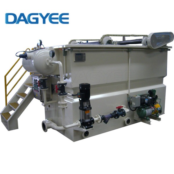 Quality Dagyee DAF-100 100 M3 Edi Industry Dissolved Air Flotation Oil Skimmer Seawater Desalination for sale