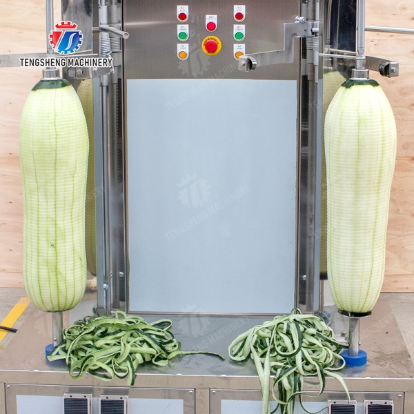 Quality papaya chieh-qua pumpkin wax gourd pineapple Vegetable Vertical double cutter for sale