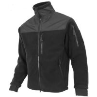Quality Wear Resistant Tactical Soft Shell Fleece Jacket Long Lasting Durability for sale