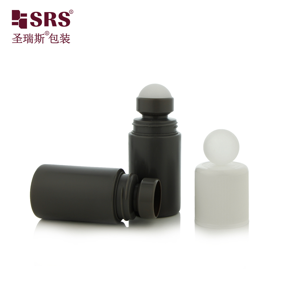 Quality RPPC1-60ML Wholesale Customize Colored Matte Glossy Roll On Deodorant Bottle for sale