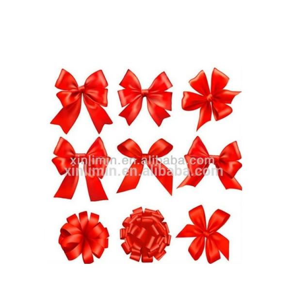 Quality Minimum Quantity Required Customizable Red Mini Ribbons for All Kinds of Gift Boxes for sale