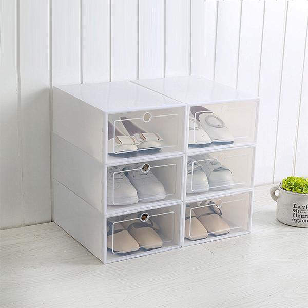 Quality Moistureproof Shoes Storage Organizer , Detachable Stackable Plastic Shoe for sale