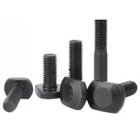 Quality Heavy Duty Forged Head Bolts Carbon Steel T Head Bolts With Coarse Thread Pitch for sale
