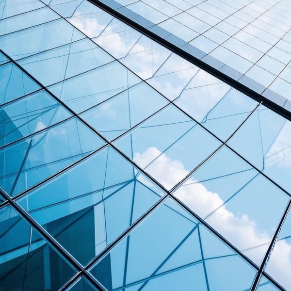 Quality 8mm Coated Translucent Curtain Wall Sound Insulation With Low E Glass for sale