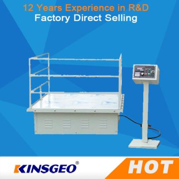 Quality 100-300RPM Speed Package Testing Equipment Vibration Testing Equipment Large for sale