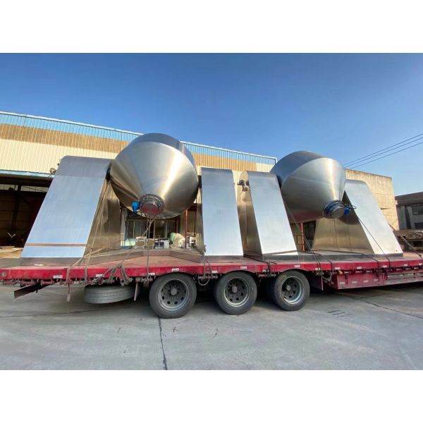 Quality Double Cone Low Temperature Vacuum Dryer Transmission Heating Mode for sale