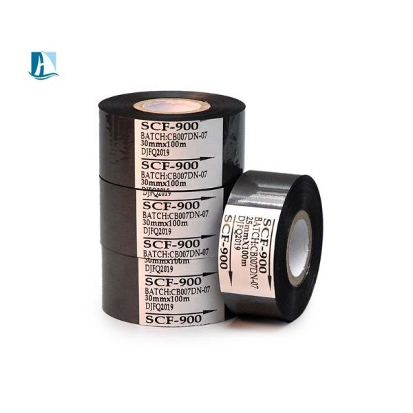 Quality Speed Printing Made Easy with Custom 30mm 35mm Hot Stamping Foil Date Coding Ribbon for sale