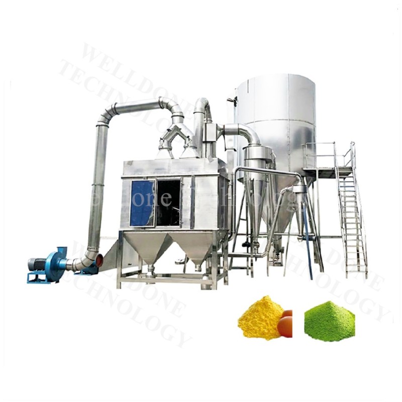 LPG-5 Spray Dryer operational view with control panel