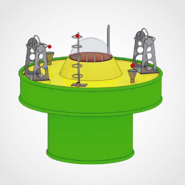 Quality Electric Floating Ball Blaster for Kids Indoor Playground for sale