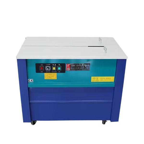 Quality Semi Auto PP Strapping Machine for Pallet YF90-1 Low Platform Desk Box Carton PP for sale